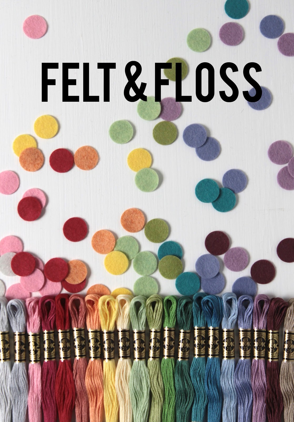 Benzie: A fanfare of felt.: Embroidery Floss