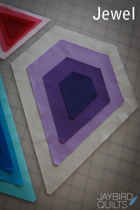 Jaybird Quilts: Hex N More Cutting Tutorials - Jewel