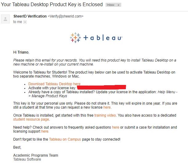 INFO STATISTICS: HOW TO GET TABLEAU FOR STUDENTS