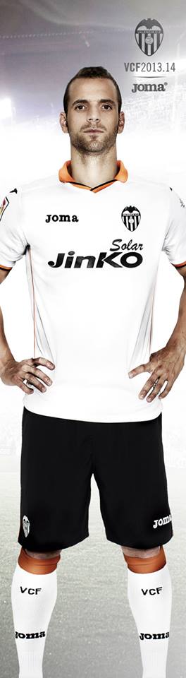 Valencia 13-14 (2013-14) Home and Away Kits Released - Footy Headlines