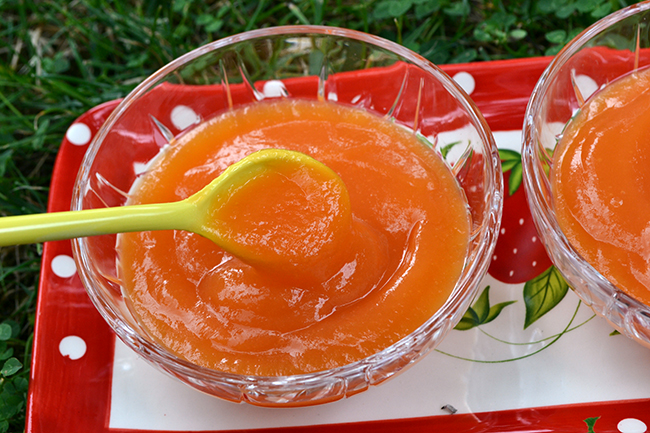 Un Grain d'Naïs: Compote de melon à la fleur d'oranger