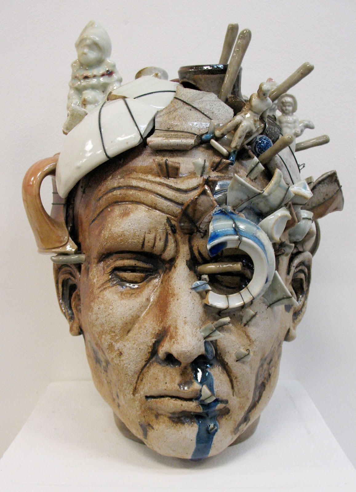 Peter Lenzo: Ceramic Heads and Face Jugs