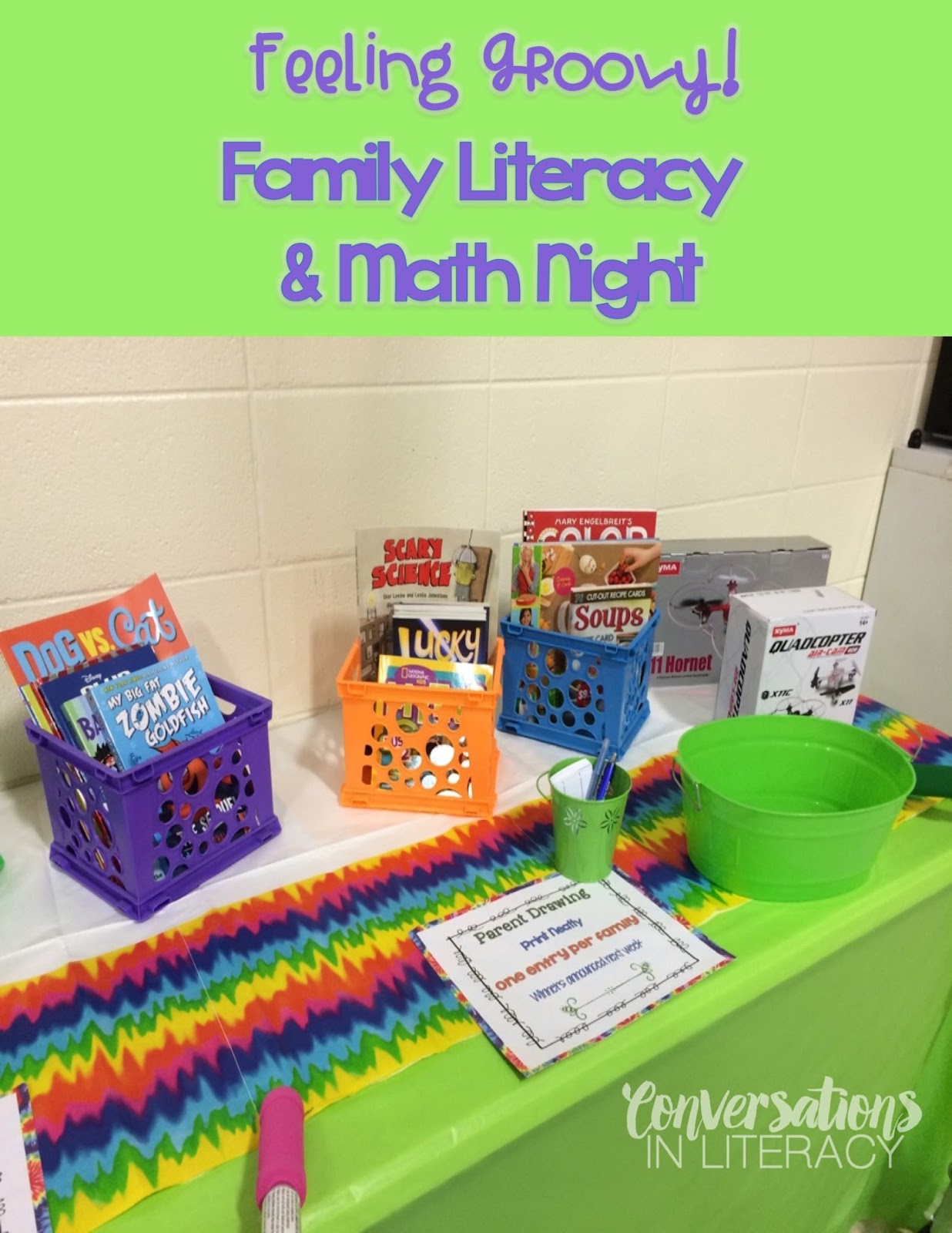 Conversations In Literacy Feeling Groovy On Family Literacy Night Conversations In Literacy Feeling Groovy On Family Literacy Night