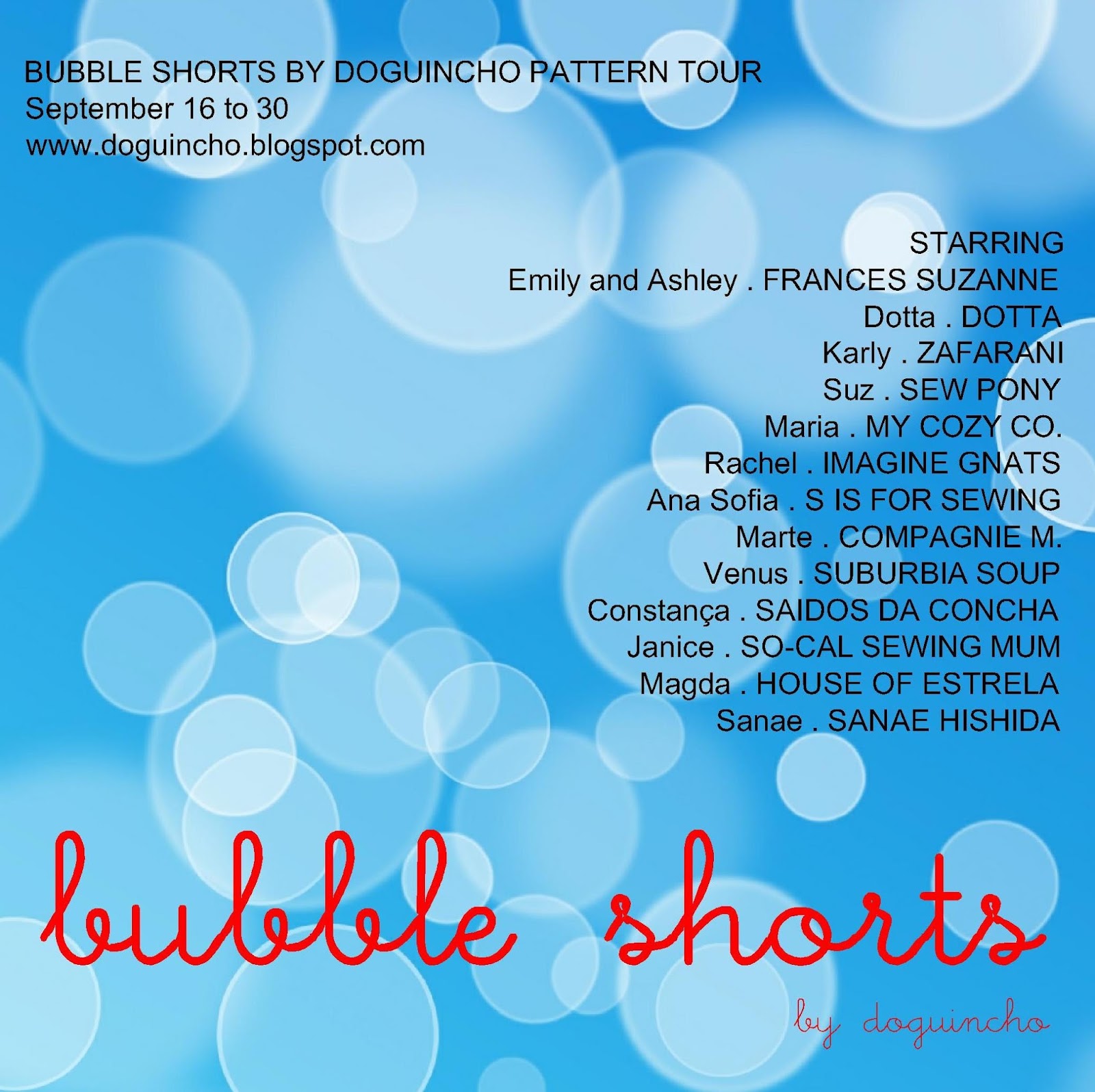 do guincho: BUBBLE SHORTS BY DOGUINCHO . PATTERN RELEASE