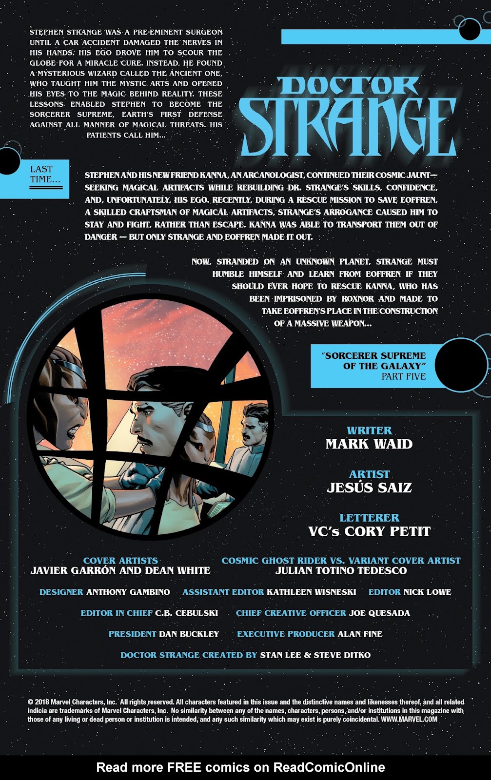 Read online Doctor Strange (2018) comic - Issue #5