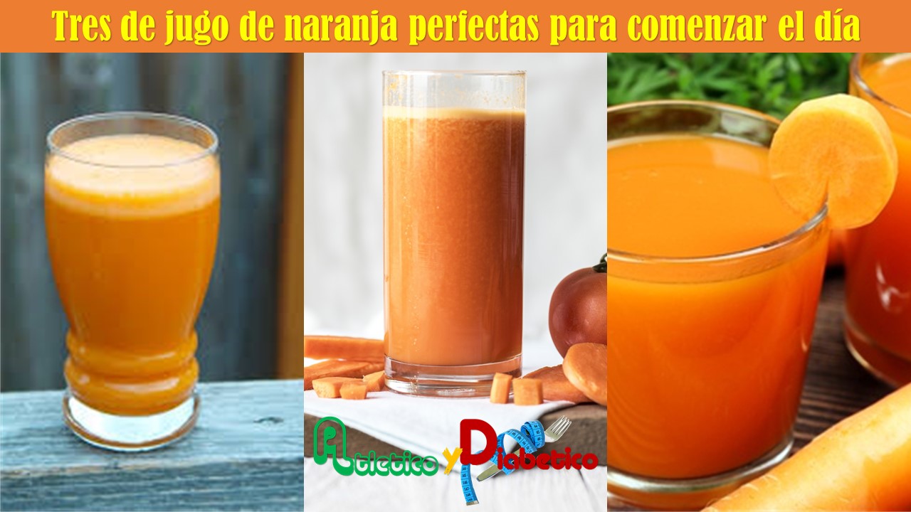 Tres recetas de jugo de naranja perfectas para comenzar el día