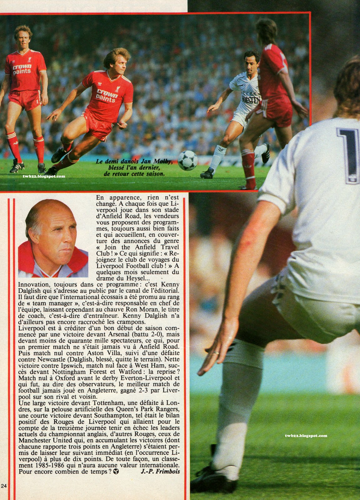 Ceret Sports: English Leagues the 80s: Chelsea Liverpool Division One ...