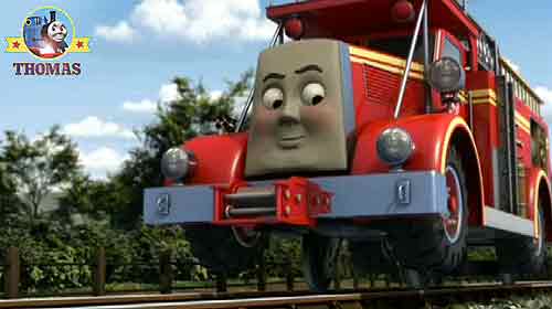 Race To The Rescue Thomas Train And Friends Flynn Fire Engine | Train ...