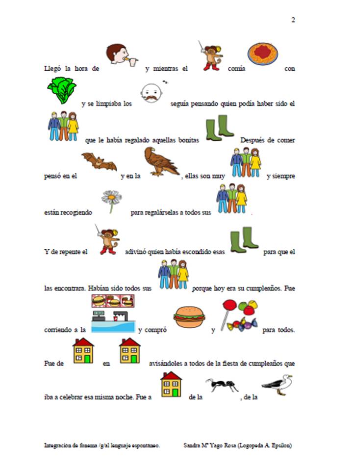 Kids Zone: Lectura con Pictogramas