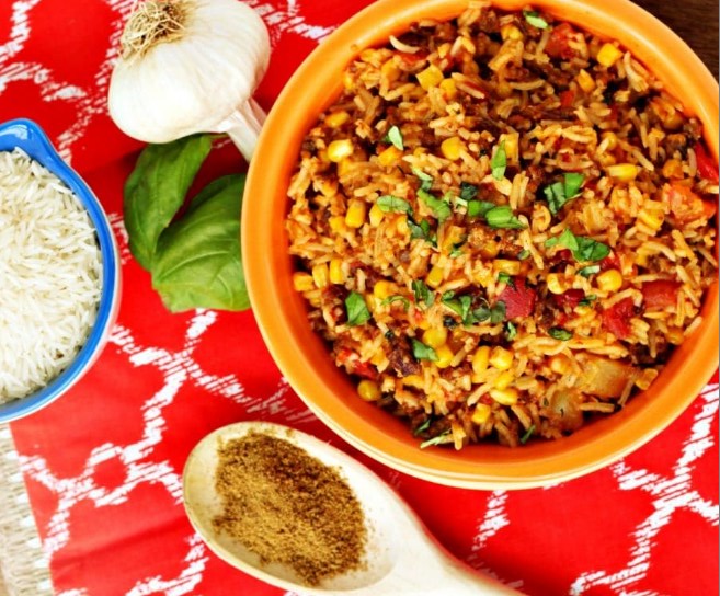 Mexican Chorizo Rice #dinner #recipes
