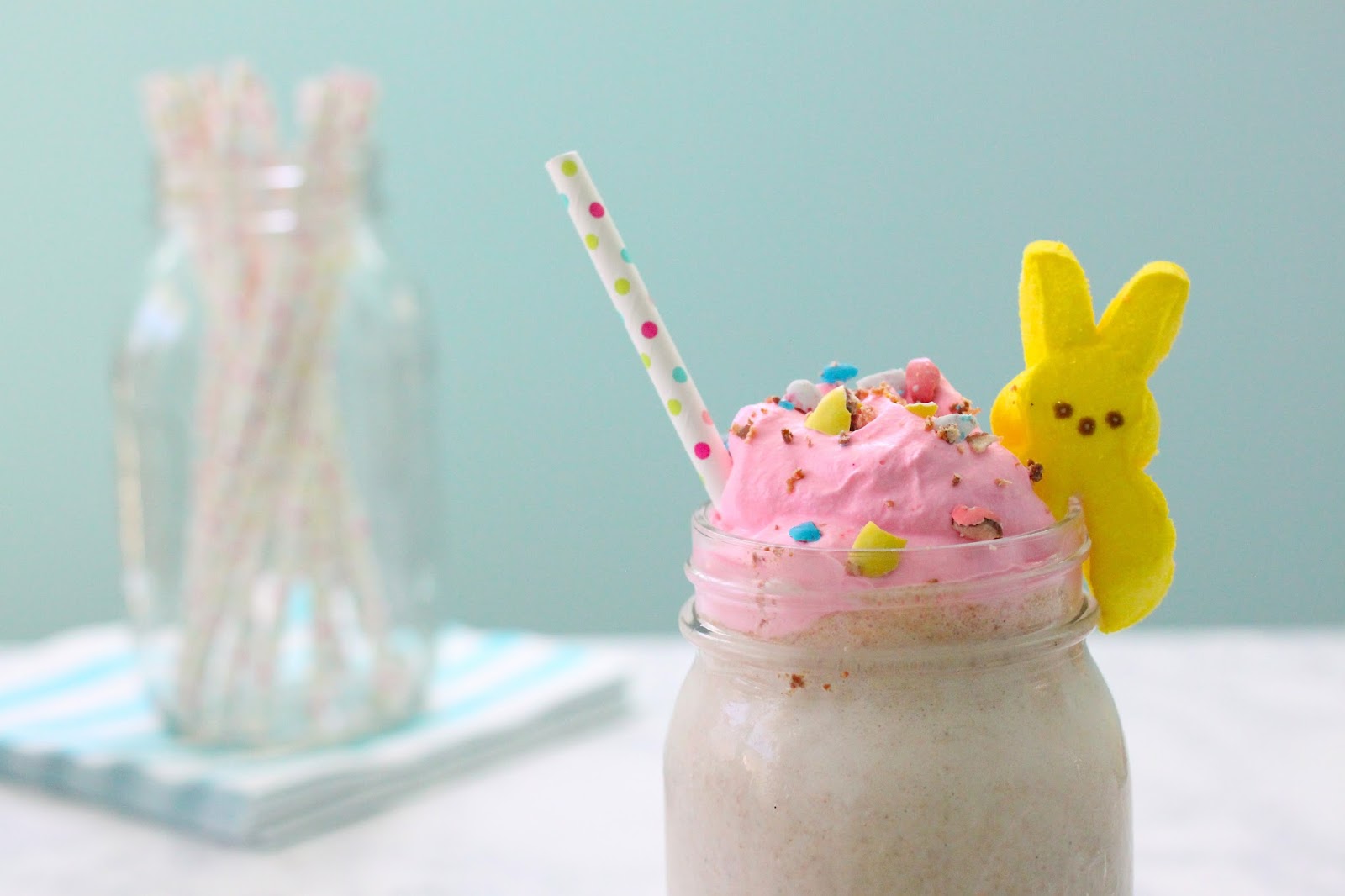 borrowed heaven: Easter Candy Milkshake