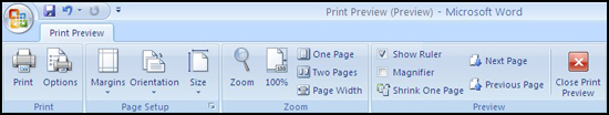 Microsoft Word Print Preview microsoft-word-print-preview