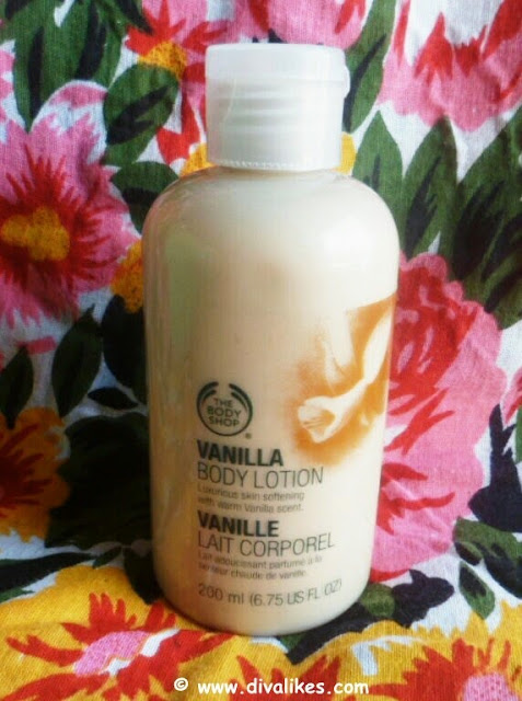 The Body Shop Vanilla Body Lotion Review | Diva Likes