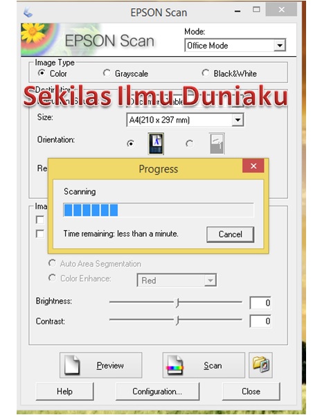 Cara Scan Dokumen Di Printer Epson L210/L110 Dengan Cepat | Sekilas ...
