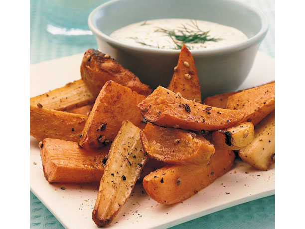 VEGGIE WEDGES & DIPS | Free Recipe Hub