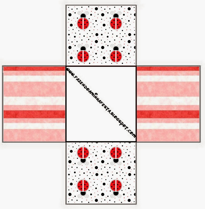 Sweet Ladybugs and Polka Dots: Free Printable Boxes. - Oh My Fiesta! in ...