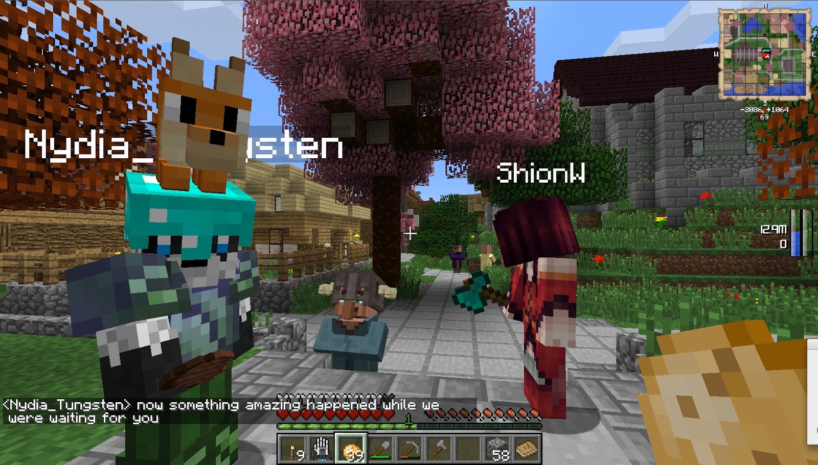 Second Life Newser: "Feed The Beast" and The Minecraft Building Contest