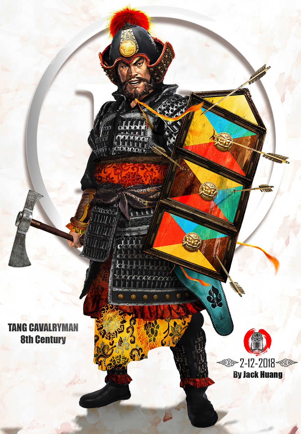 High Tang Dynasty Armor 大唐明光甲