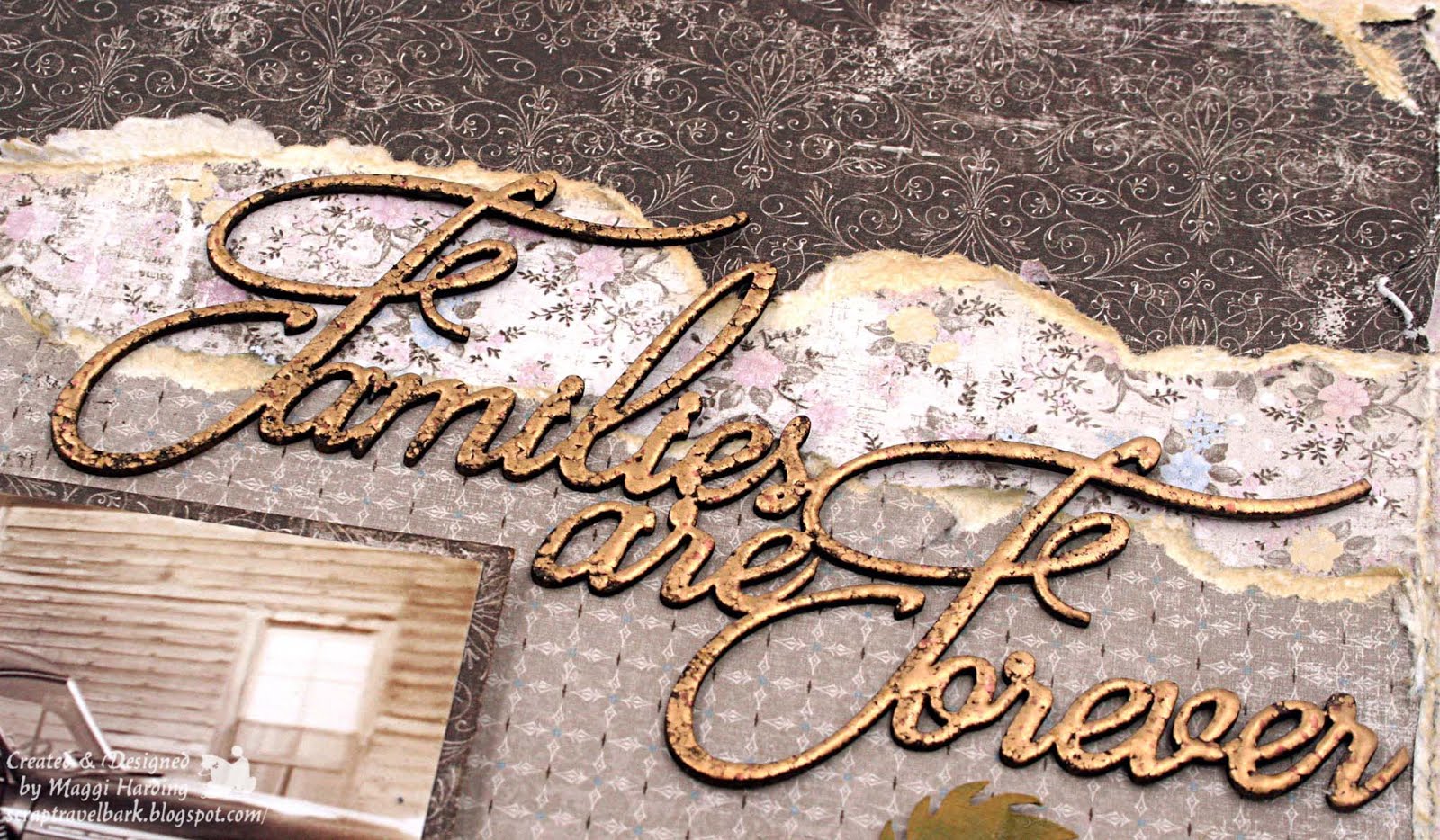 Scrap, Travel, and Bark!: Vintage Styled Layout Tutorial for Little ...