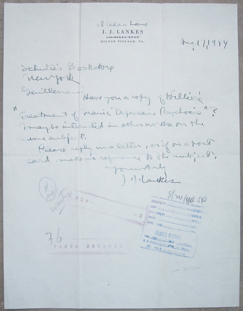 A revealing book inquiry from J.J. Lankes