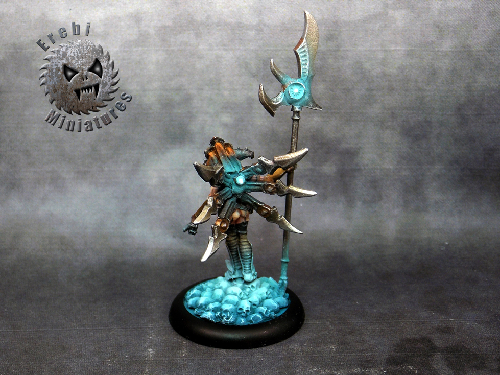 Erebi Miniatures: Warmachine - Cryx - Wraith Witch Deneghra