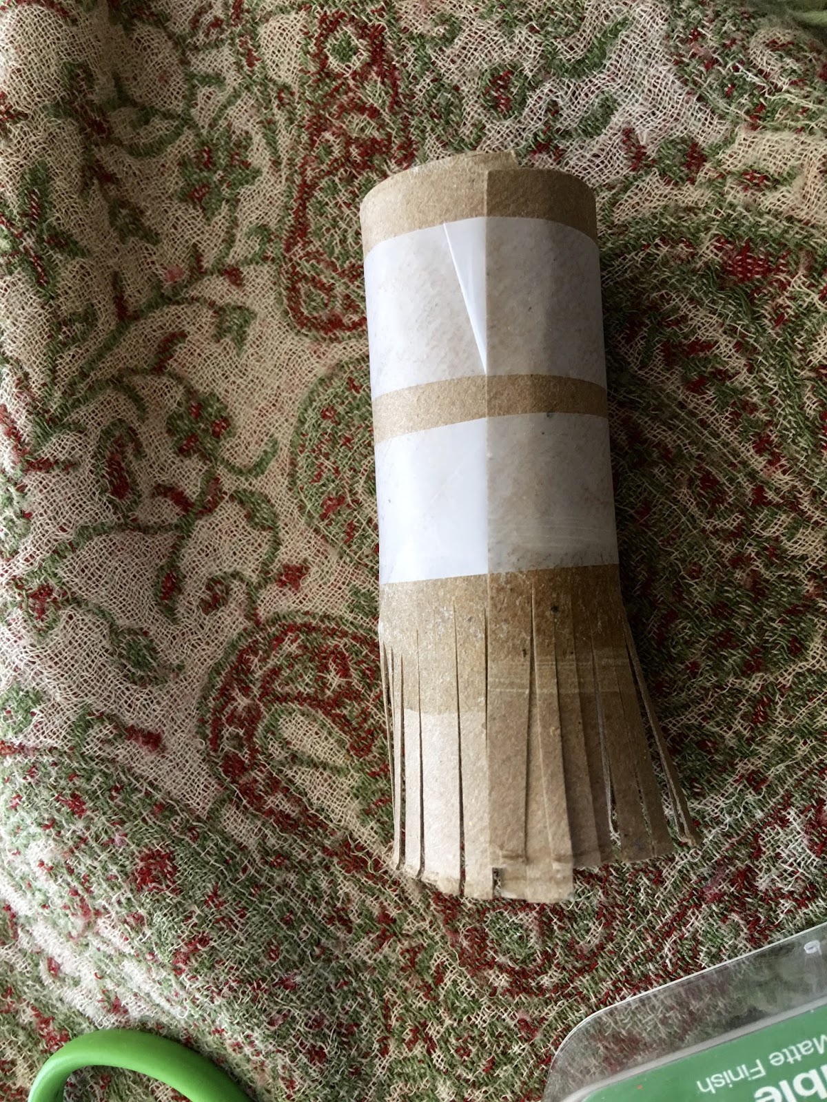 Of Sage and Sepia: Dandelion Paper Towel Roll Flowers
