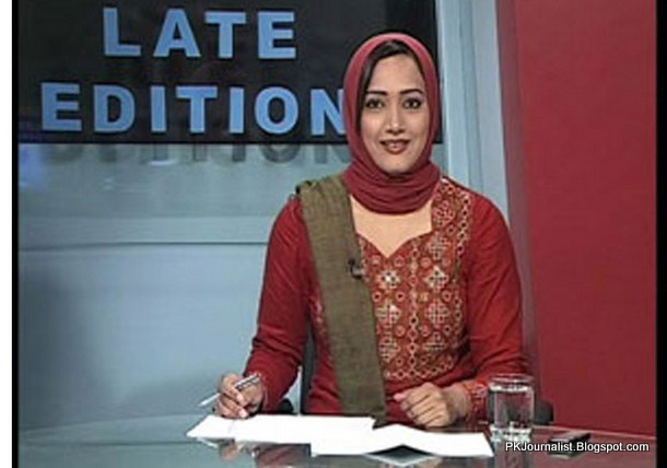 Asma Sherazi Pakistani female Journalist and an Anchor working at Dawn ...