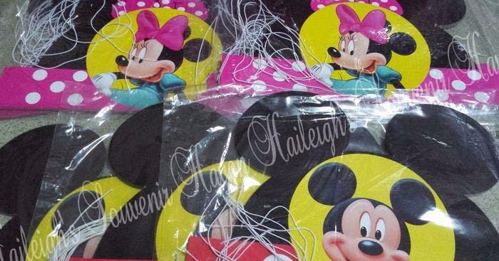 MINNIE MOUSE: RHEND'S ORDERS | FAVORS AND PRINTS PH (Haileigh's ...