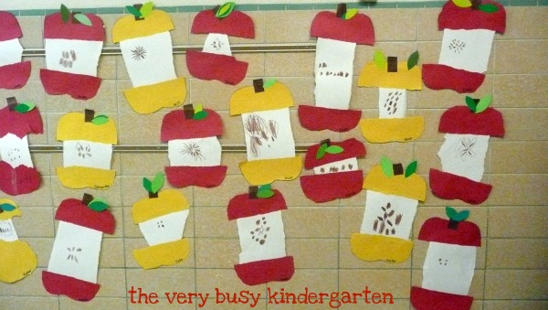 The Very Busy Kindergarten: Apples Week