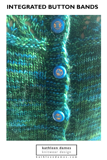 kathleen dames: Technique: Integrated Button Bands