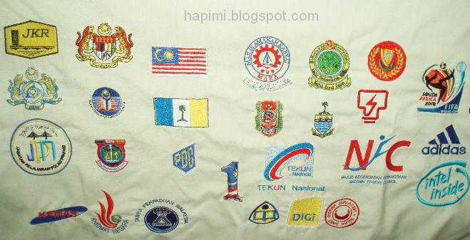 Jahitan Dan Sulaman: Sulaman Logo