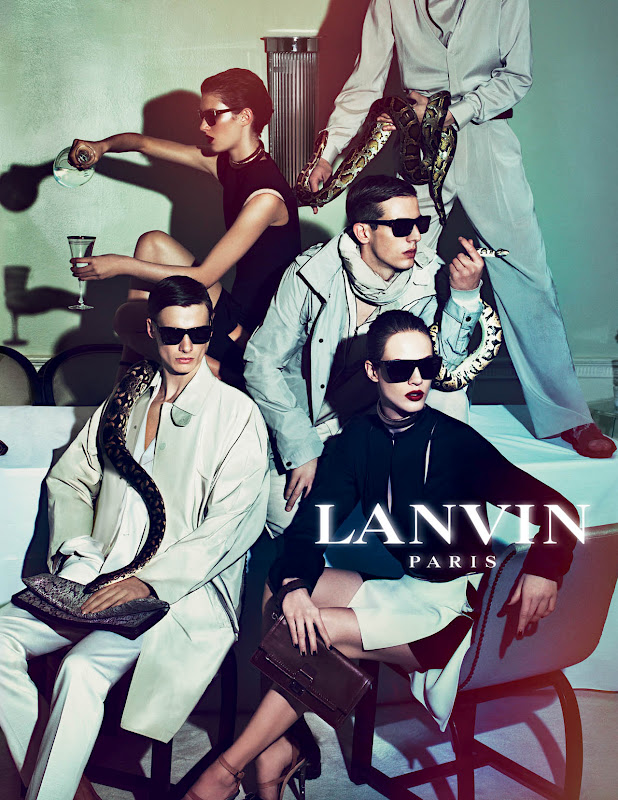 Smartologie: Lanvin Spring/Summer 2012 Campaign by Steven Meisel