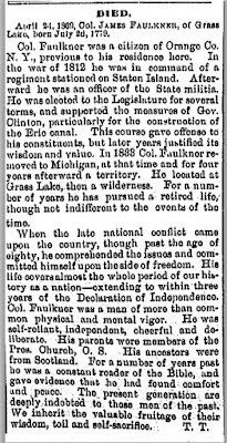 Ancestor Archaeology: Col. James Faulkner: A Well Respected Man About ...