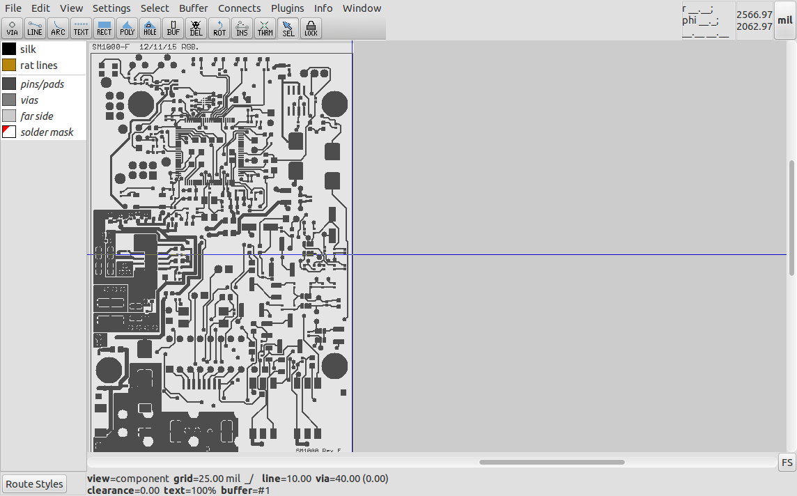 blog de VK5HSE: Converting Eagle (.brd) layouts to gEDA PCB / pcb-rnd ...