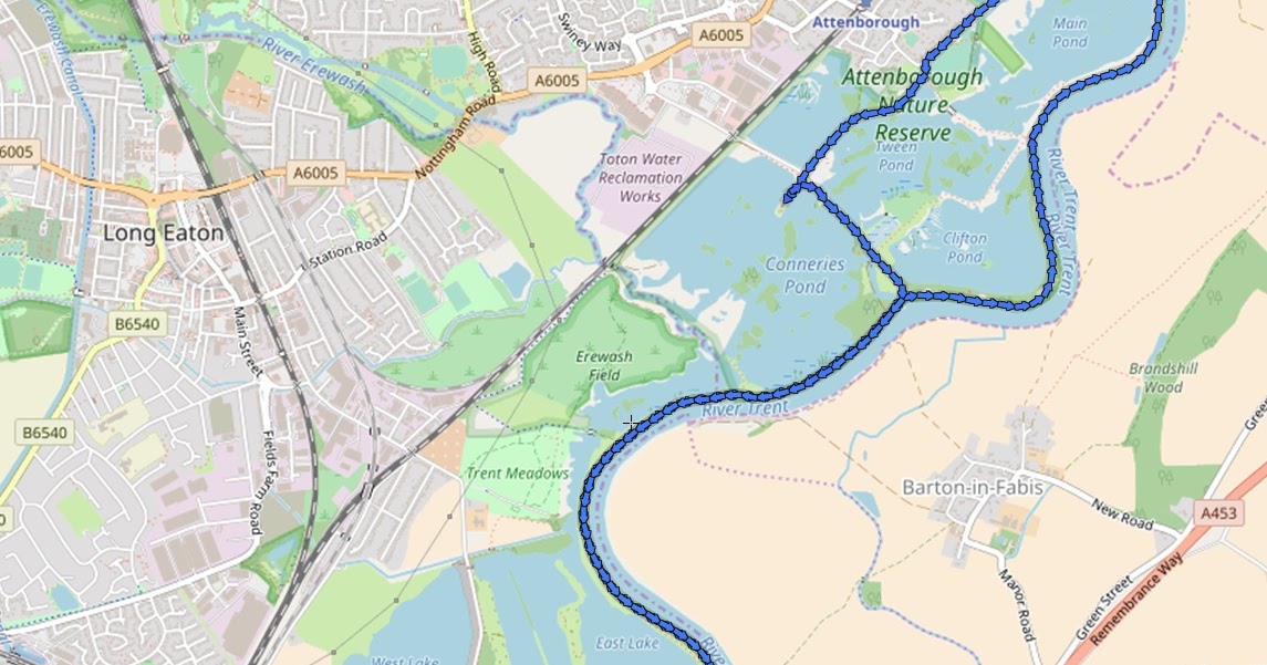 Vale of Belvoir Ramblers: Trent Lock and Attenborough Nature Reserve ...