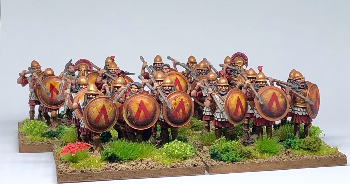 Charlie’s Wargames Miniatures: SPARTAN HOPLITES
