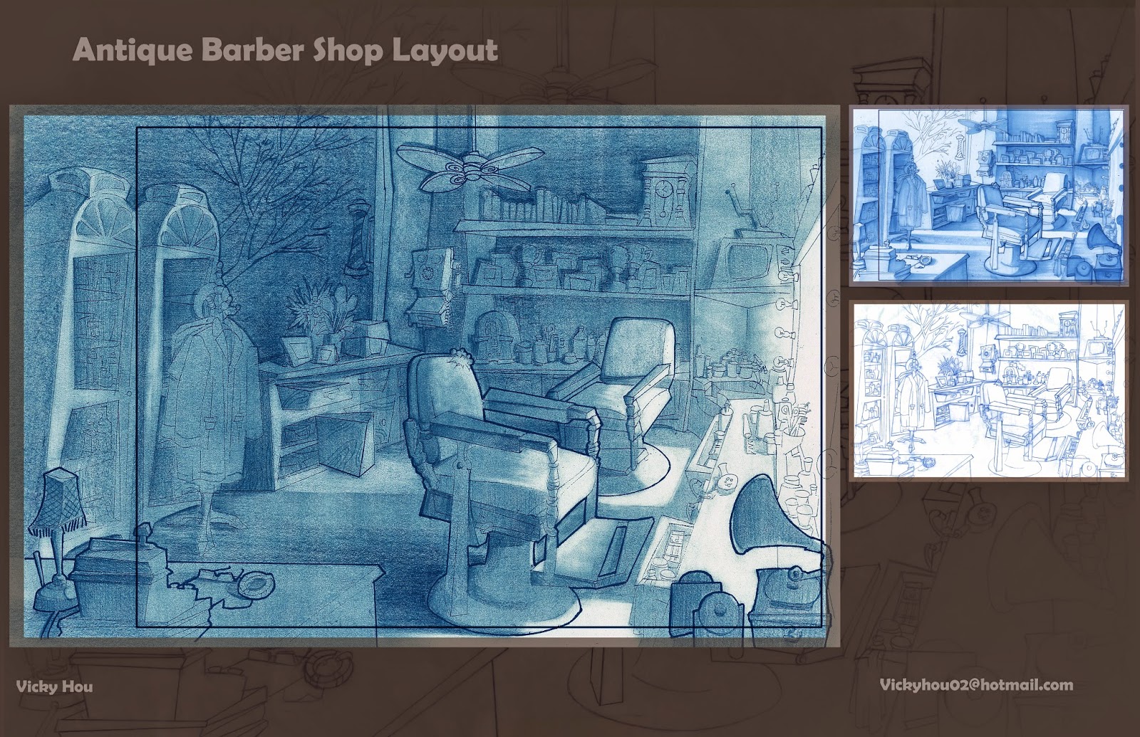 The Art of Vicky Hou: Animation Layout Design