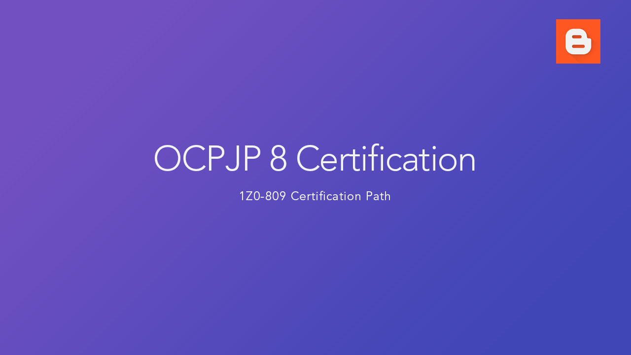 OCPJP 8 Certification
