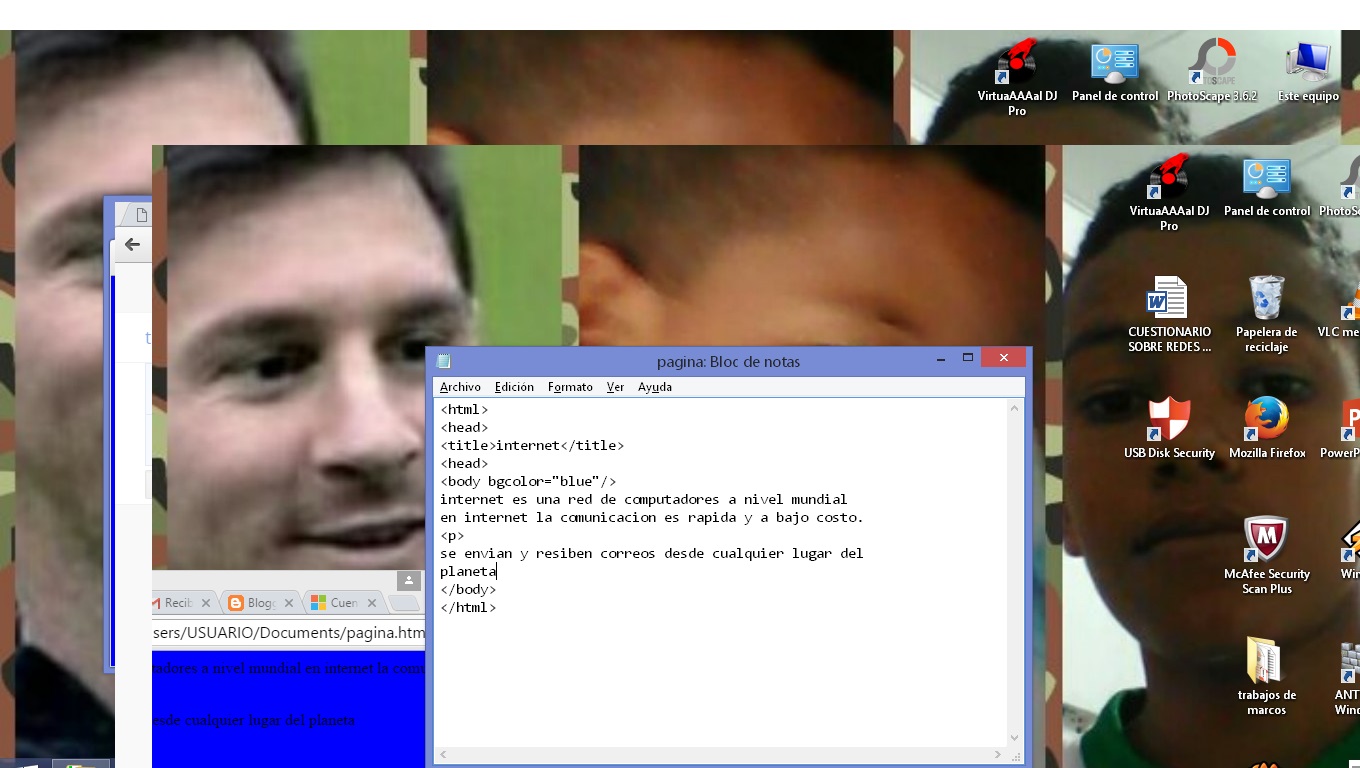 tecnoinformatica: Ejercicios de Aplicación HTML