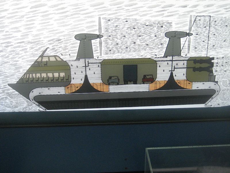 Lovely Waterlooville: Another visit to the Hovercraft Museum