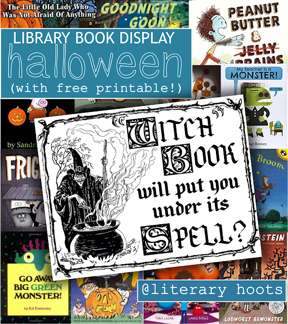 Literary Hoots: Halloween Library Display and Book List