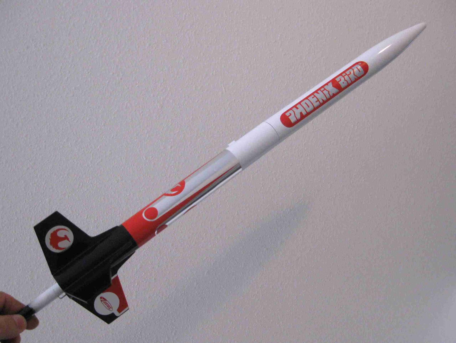 Model Rocket Building: Estes Phoenix Bird Finished