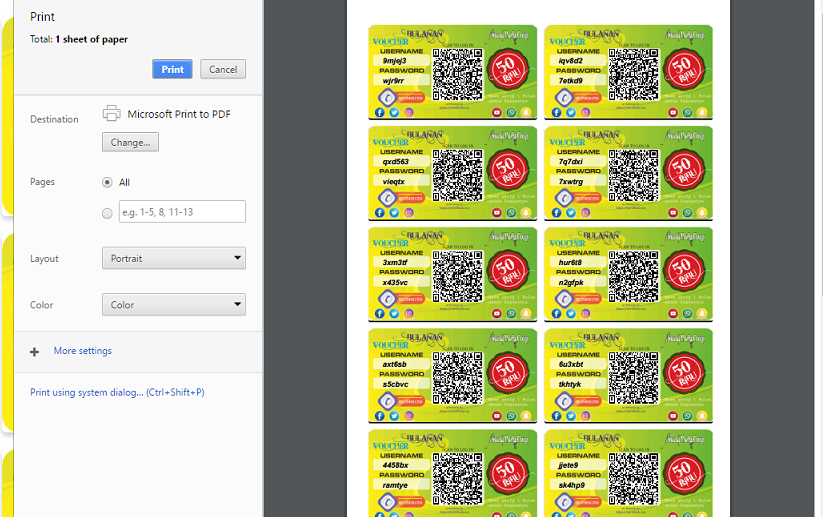 Cara Membuat Template Voucher Hotspot Mikrotik Z PLATE NET Cara Membuat Template Voucher Hotspot Mikrotik Z PLATE NET