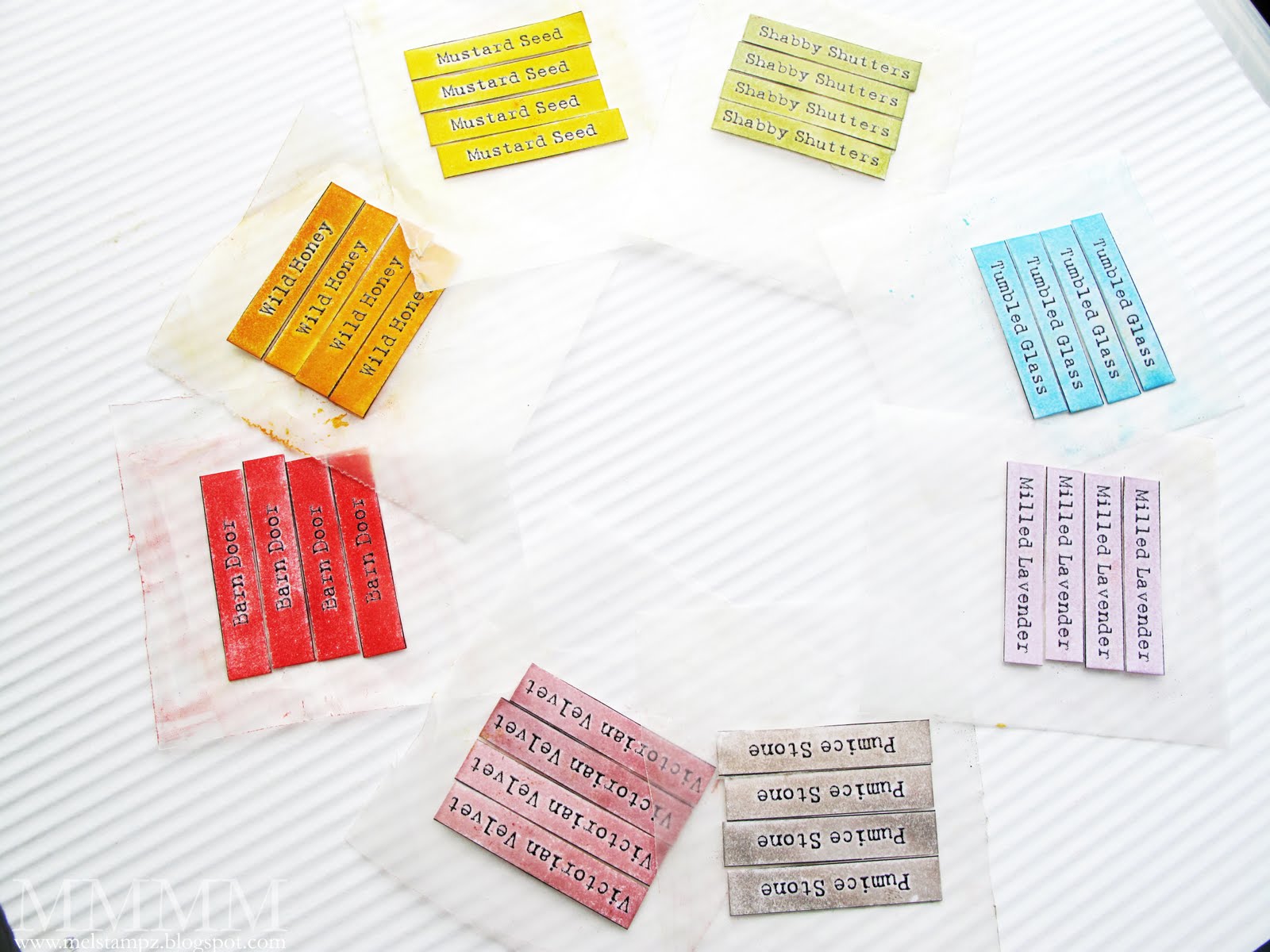 Mel Stampz: Craft Room pictures & Organizing Distress inks