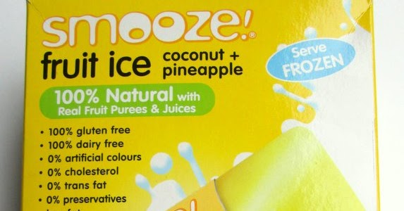 Grocery Gems: Smooze Coconut & Pineapple Fruit Ice