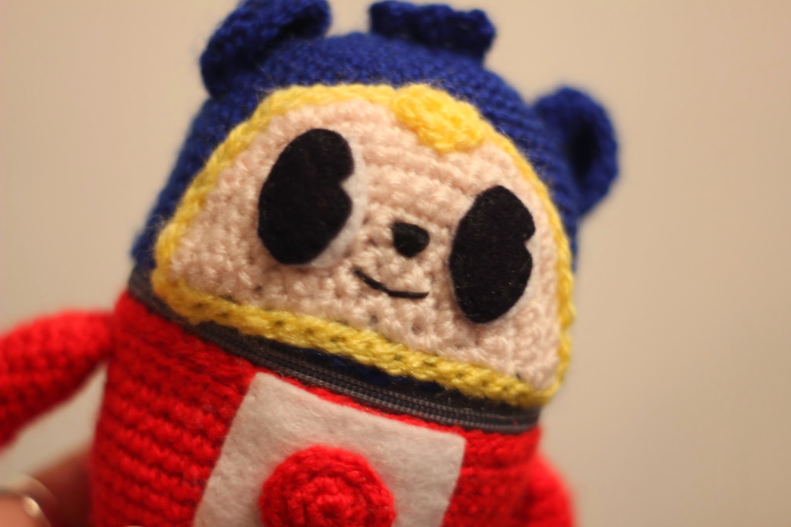 The Glim Glam: Baboo Crafts: Teddie Persona 4 Crochet!