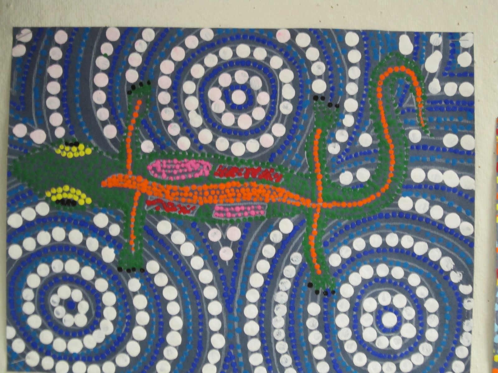 Mrs. Wille's Art Room: aboriginal inspired dream paintings