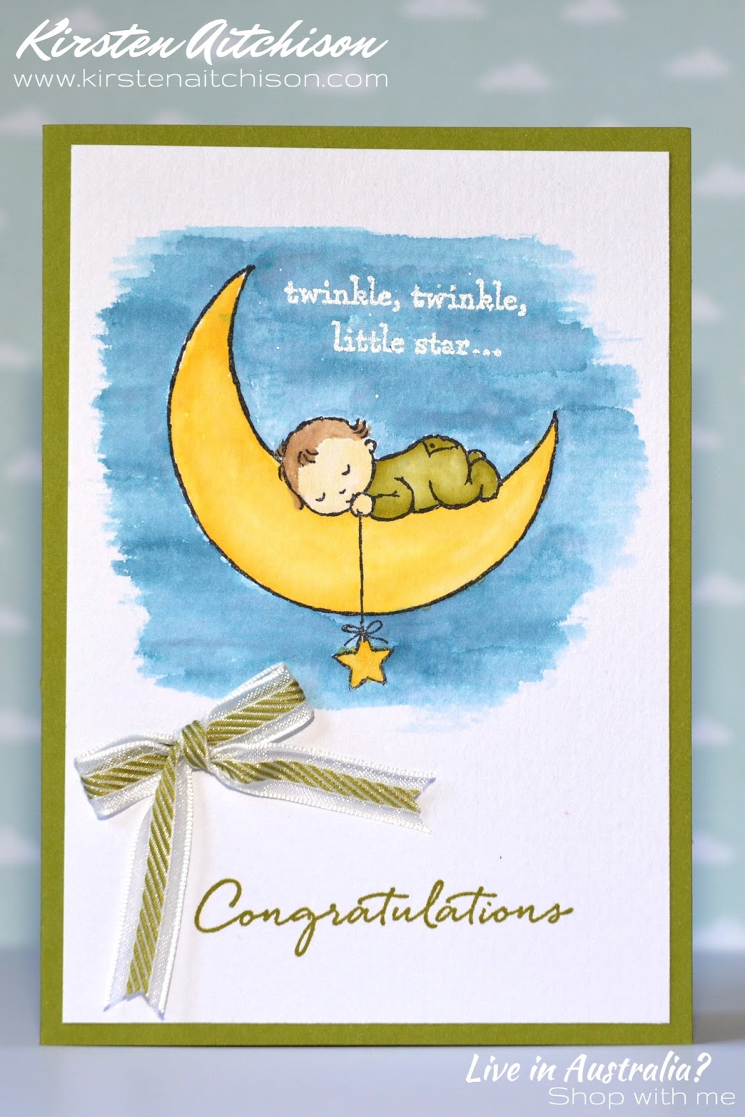 Kirsten Aitchison: Handmade with Love: Moon Baby Congratulations ...