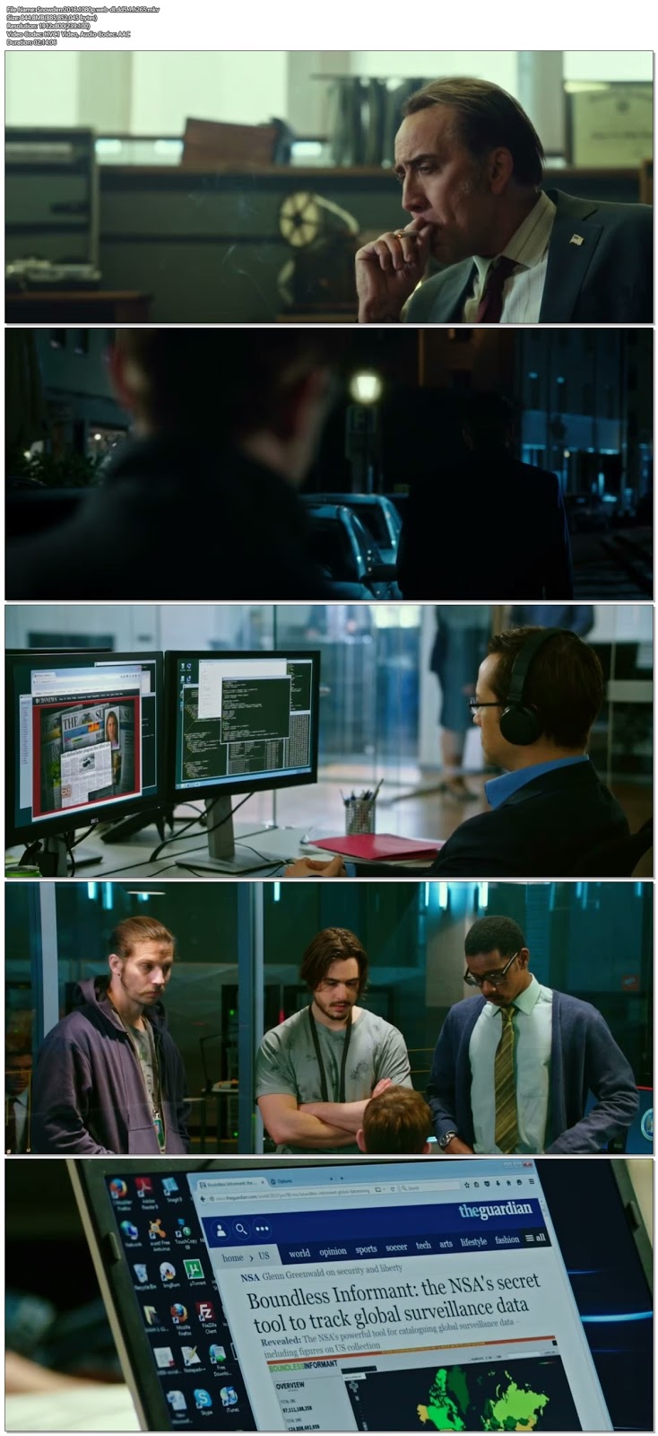 Snowden (2016) 1080p HEVC WEB-DL X265 840MB | Lion TV Series & Movies