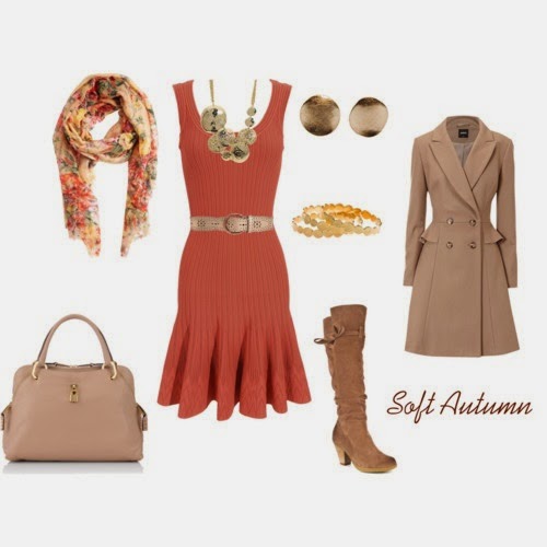 Stagione cromatica Autunno Soft abbigliamento colori